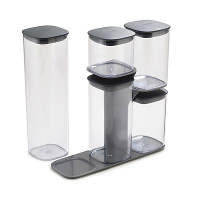 Joseph Joseph Podium 5 Piece Storage Container Set with Stand | Lakeland