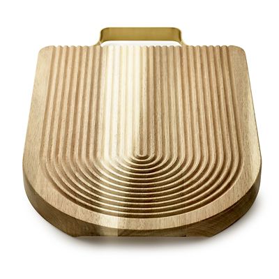 Acacia Chopping Board with Concentric Grooves | Lakeland
