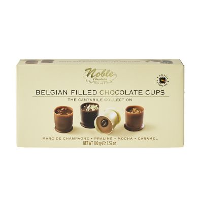 Noble Chocolates Cantabile Collection Belgian Filled Chocolate Cups ...