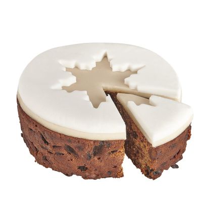 Lakeland Iced Damson Brandy Fruit Cake – 1kg | Lakeland