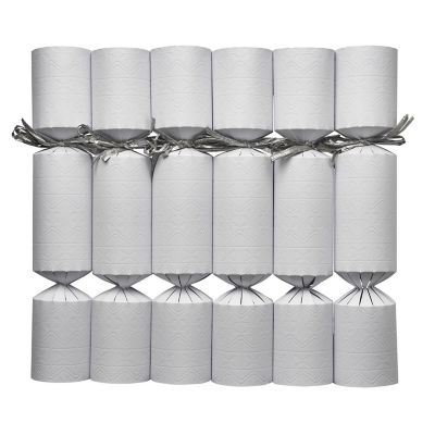 Lakeland 6 Large Fill-Your-Own Fairisle Crackers | Lakeland