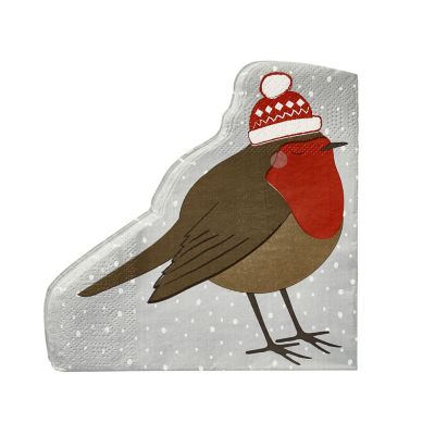 20 Robin Shaped Napkins | Lakeland