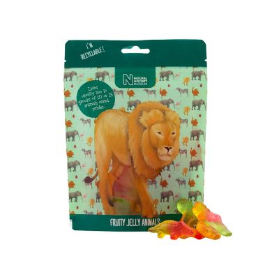 Natural History Museum Safari Mix – Fruit Flavoured Jelly Animals ...