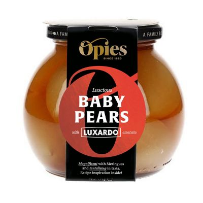 Baby Pears with Luxardo Amaretto Syrup | Lakeland