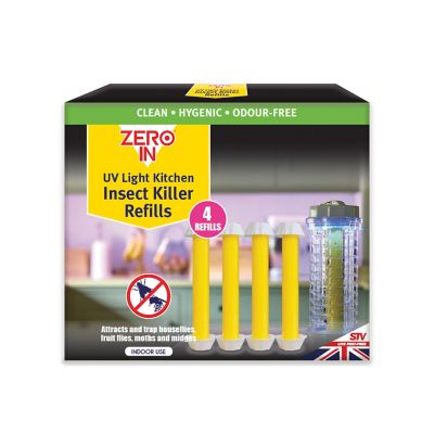 Zero In UV Light Insect Killer Refill – Pack of 4 | Lakeland