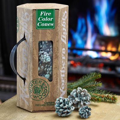 Northern Lights Fire Colour Fir Cones (30 to 40 Cones) | Lakeland